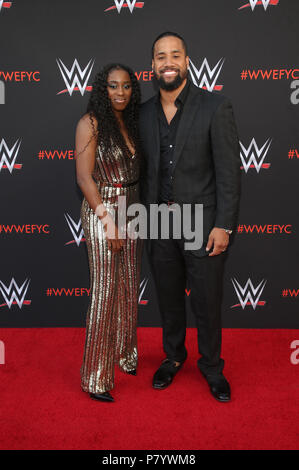 Jimmy Uso and Trinity Fatu Stock Photo - Alamy