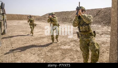 U.S. Soldiers of Task Force Tiger Shark, 1st Squadron, 10th Aviation ...