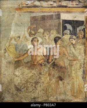 Achilles is forced to give up Briseis, the prisoner with whom he had ...