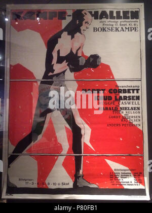 Poster Larsen Corbett 1929 Stock Photo - Alamy