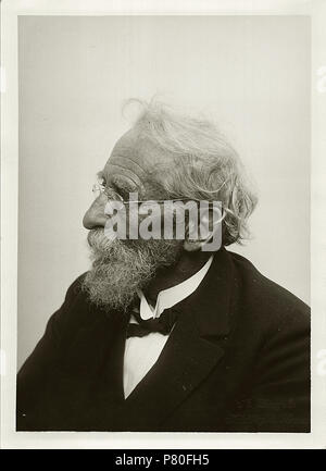 The portrait of Carl Schröter (1855-1939), a notable figure in botany ...