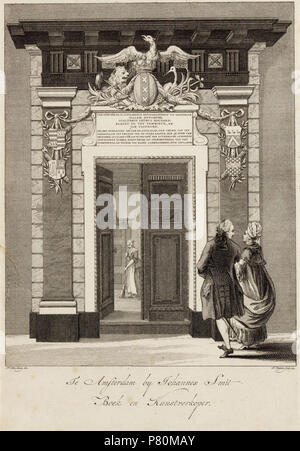 Nederlands: Beschrijving Jacob Otten Husly (ca. 1735-1795) Architect, o ...