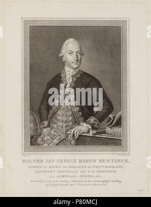 Wolter Jan Gerrit Baron Bentinck, 1781, Harmanus Vinkeles, After ...