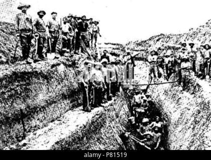 Group of gum diggers in gumfield (1908 Stock Photo - Alamy
