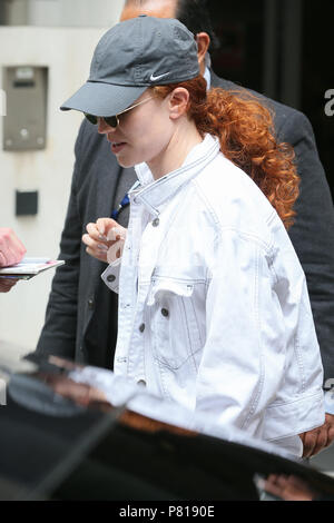 Jess Glynne at the BBC Radio 1 studios Featuring: Jess Glynne Where ...