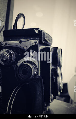 Traditional cameras were preserved in a museum Stock Photo - Alamy