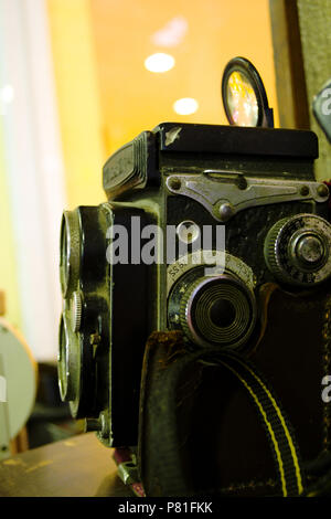 Traditional cameras were preserved in a museum Stock Photo - Alamy
