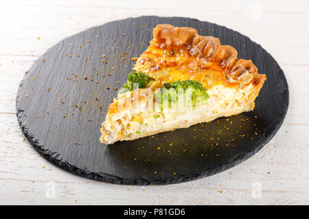 Traditional Russian kish pie Stock Photo - Alamy