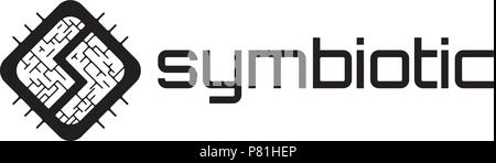 Symbiotic vector logo Stock Vector Image & Art - Alamy