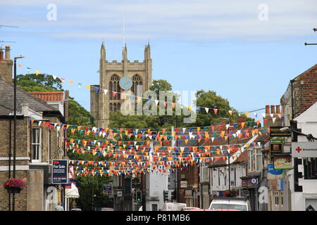 St. Mary's Church, Hallgate, Cottingham, East Yorkshire, UK Stock Photo ...
