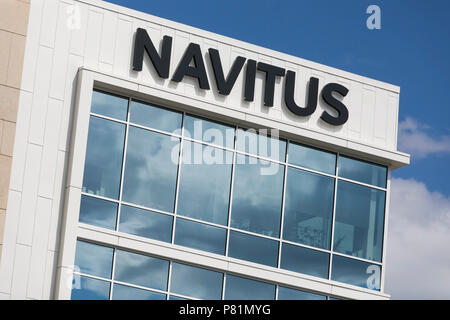 A logo sign outside of the headquarters of Navitus Health Solutions in ...