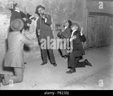 Tableau, musician, musical instrument, fun Fortepan 2338 Stock Photo ...