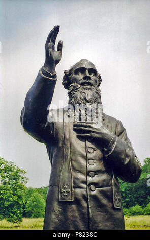 Statue of Fr Colby at Gettysburg Stock Photo - Alamy