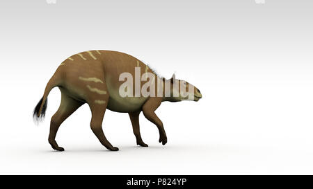 3d rendering of the eurohippus Stock Photo - Alamy