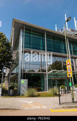Building A at The Sunbury Business Park offices of BP PLC, at the ...