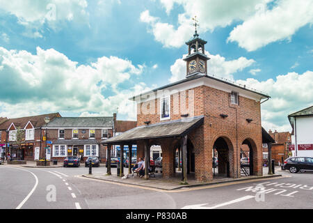 Princes Risborough, England-3rd June 2018: The Market House. The ...