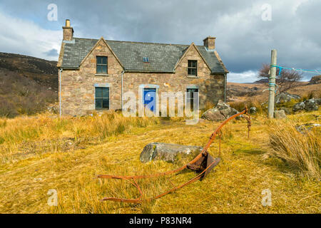 Craig bothy, a former youth hostel, on the coastal path between Lower ...