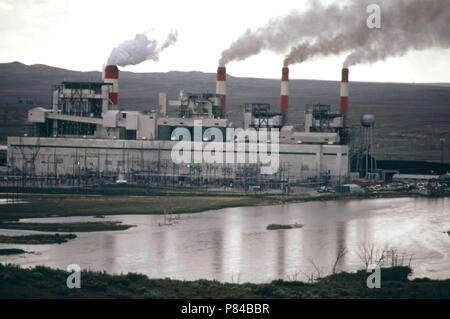 The Dave Johnston Power Plant, 06 1973 WY Stock Photo - Alamy