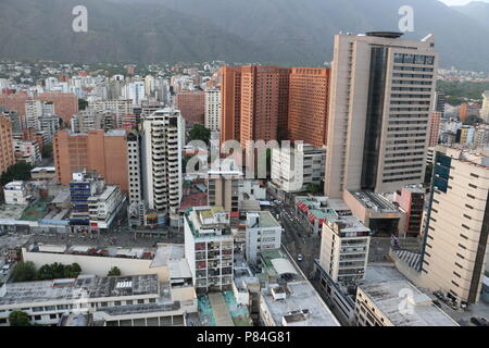 Sabana Grande Downtown District in Caracas, Venezuela. Marcos ...