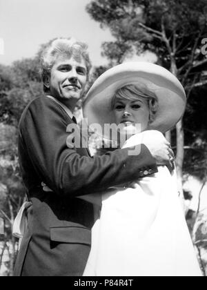 RIK VAN NUTTER & ANITA EKBERG MARRIED ACTOR AND ACTRESS (1966 Stock ...
