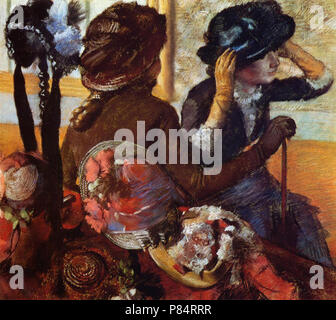 The Milliners by Edgar Degas, c. 1882 Stock Photo - Alamy