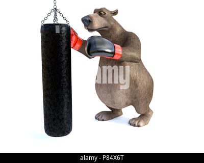 boxing gloves. 3d Rendering Stock Photo - Alamy