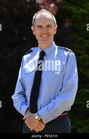 Embargoed to 0001 Tuesday July 10 Air Vice Marshal Michael Wigston at ...