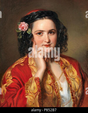 Decker Georg - Portrait of a Lady Stock Photo - Alamy