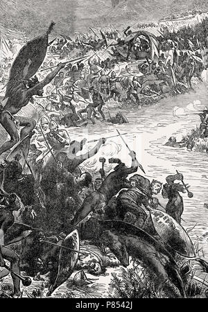 Anglo-Zulu War. Fought in 1879 between the British Empire and the Zulu ...