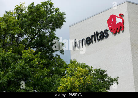A logo sign outside of the headquarters of the Ameritas Life Insurance ...