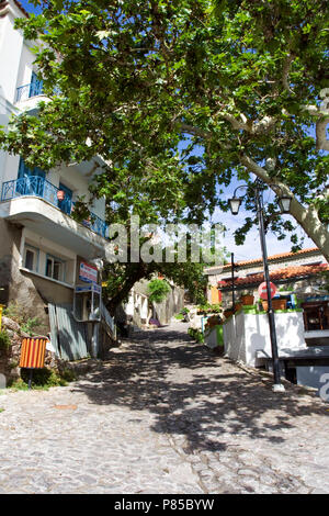 Molivos on Lesvos, Greece, Lesbos, Molivos Stock Photo - Alamy