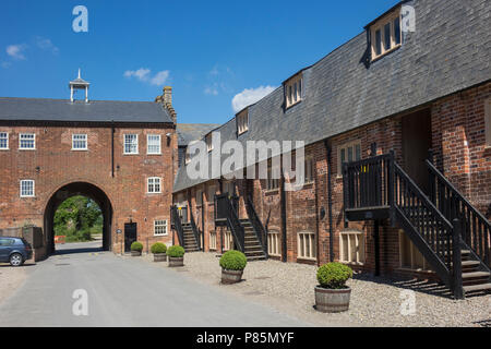 England, Suffolk, Aldeburgh, Snape, Maltings, Henry Moore sculpture ...