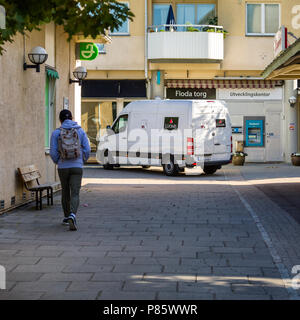 Loomis security cash collection van,Ambleside,Lake District,Cumbria ...
