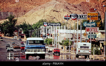 Main Street of Moab 1972 Stock Photo - Alamy