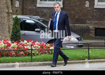 London 10th July 2018, ,Julian Smith, Chief Whip, arrives at Cabinet ...