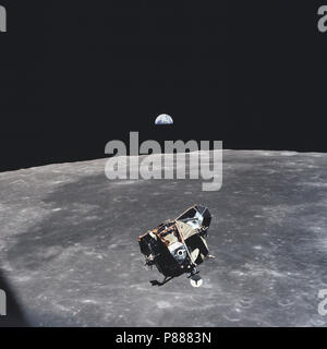 Apollo 11, Lunar Module Ascent, 1969 Stock Photo - Alamy