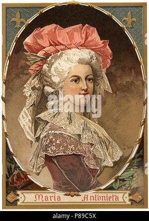 Francia. María Antonieta de Austria (1755-1793), reina consorte de ...