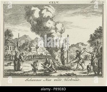 'The Burning of John Huss by the Council of Constance, July 6, 1415 ...