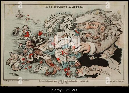 Serio-Comic War Map. Serio-Comic War Map for the year 1877. London ...