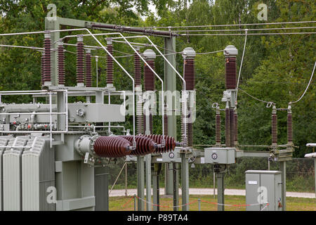 Small electrical substation Stock Photo - Alamy