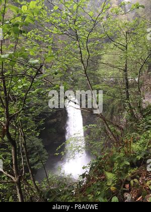 Palovit Waterfall in Kaçkar Mountains National Park is one of the ...