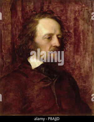 Watts George Frederick - Alfred Tennyson 1st Baron Tennyson 2 - British ...