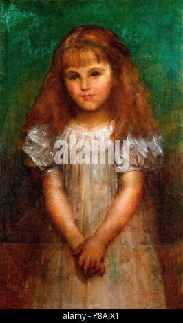 Watts George Frederick - Portrait of Agathonike Wife of Constantine ...