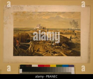 The interior of the Redan taken from its left face, looking towards the ...