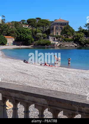 on the beach of Cavo on Elba Stock Photo - Alamy