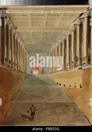 The Grand staircase of the Winter palace (Also known as Ambassador's ...