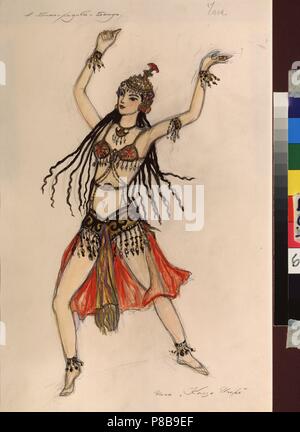 Costume design by Benois, for the Russian Ballet 'Petrushka' 1910-11 ...