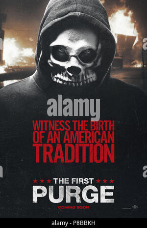 THE FIRST PURGE, US character poster, 2018. © Universal Pictures ...