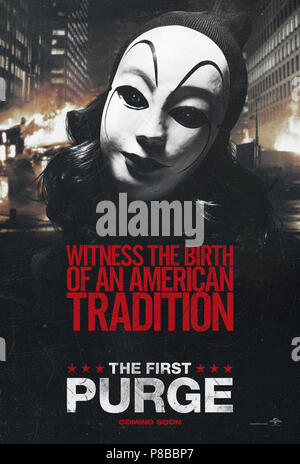 THE FIRST PURGE, US character poster, 2018. © Universal Pictures ...