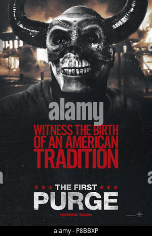 THE FIRST PURGE, US character poster, 2018. © Universal Pictures ...